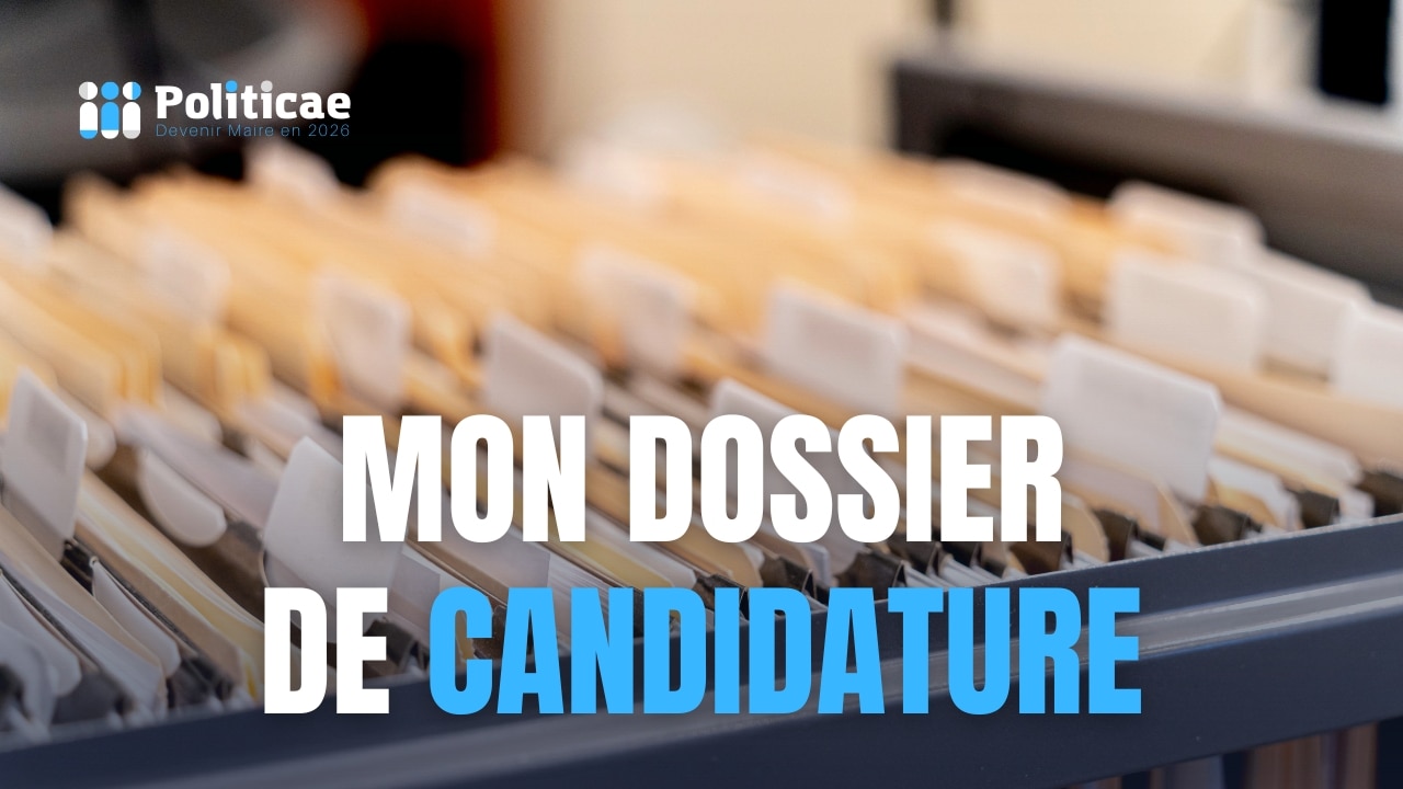 Mon dossier de candidature aux municipales